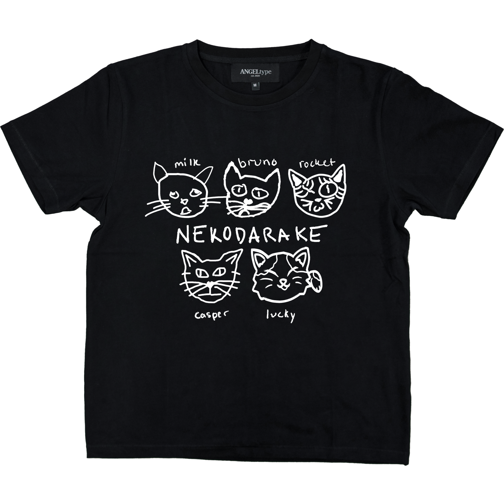 MANY CATS TEE — angeltype