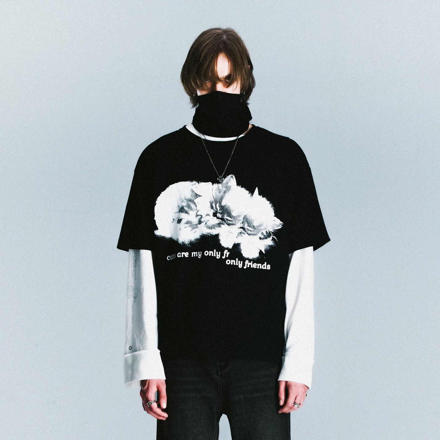 CATS SPLIT TEE — ANGELtype